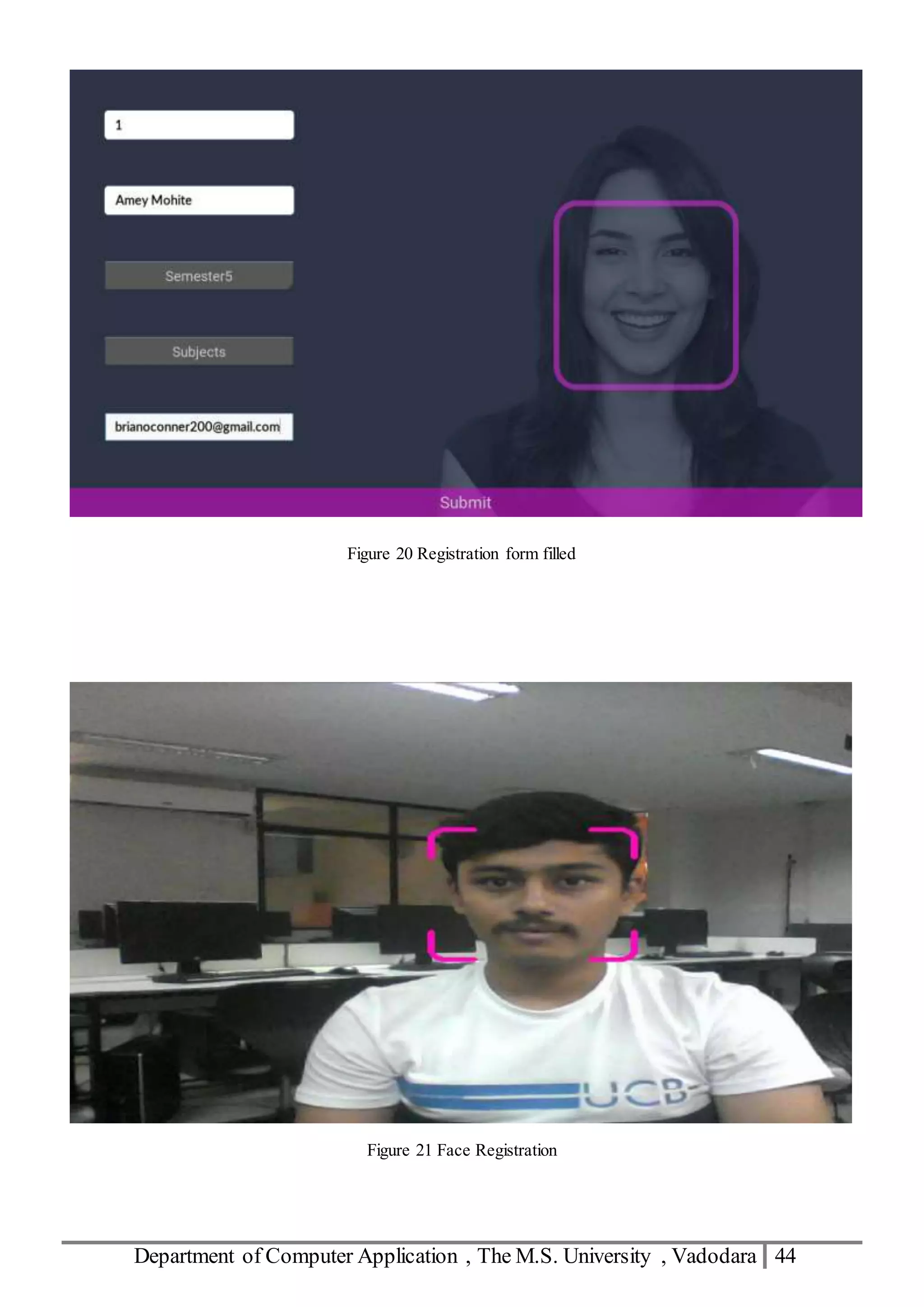Face Recognition Attendance System | DOCX