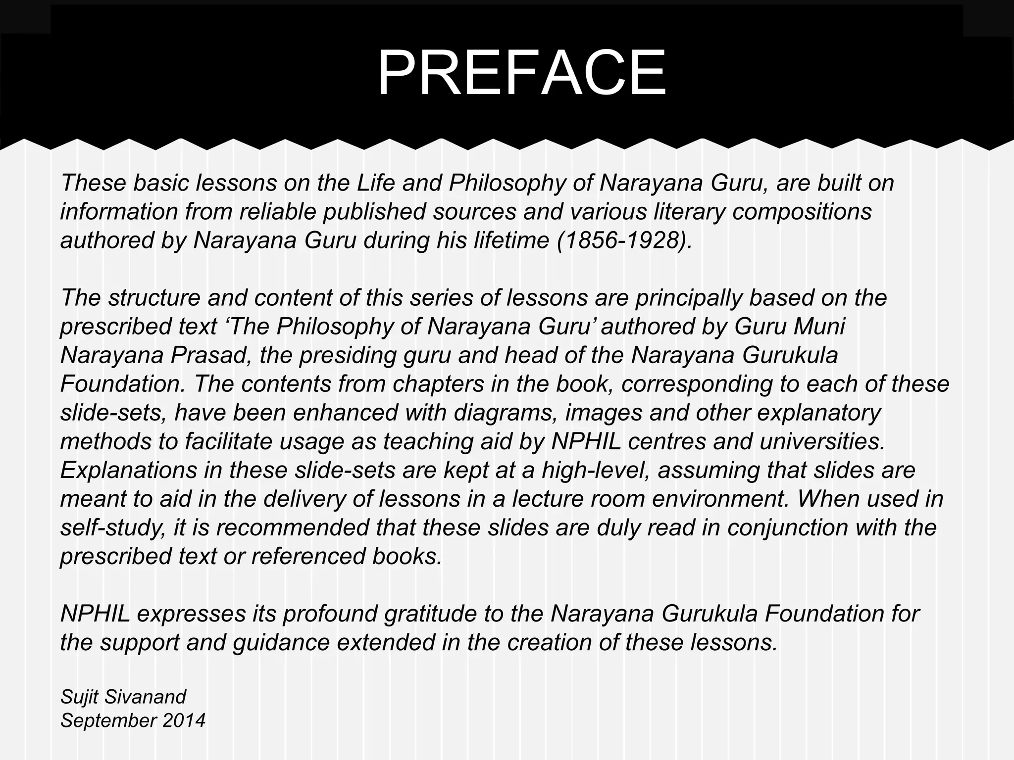 The Mahasamadhi of Narayana Guru | PPT