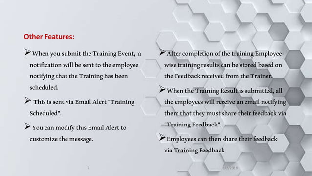 Main features of 4 ERP-HR Modules | PPT