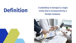 The Main Features of a Georgian Subsidiary | PDF
