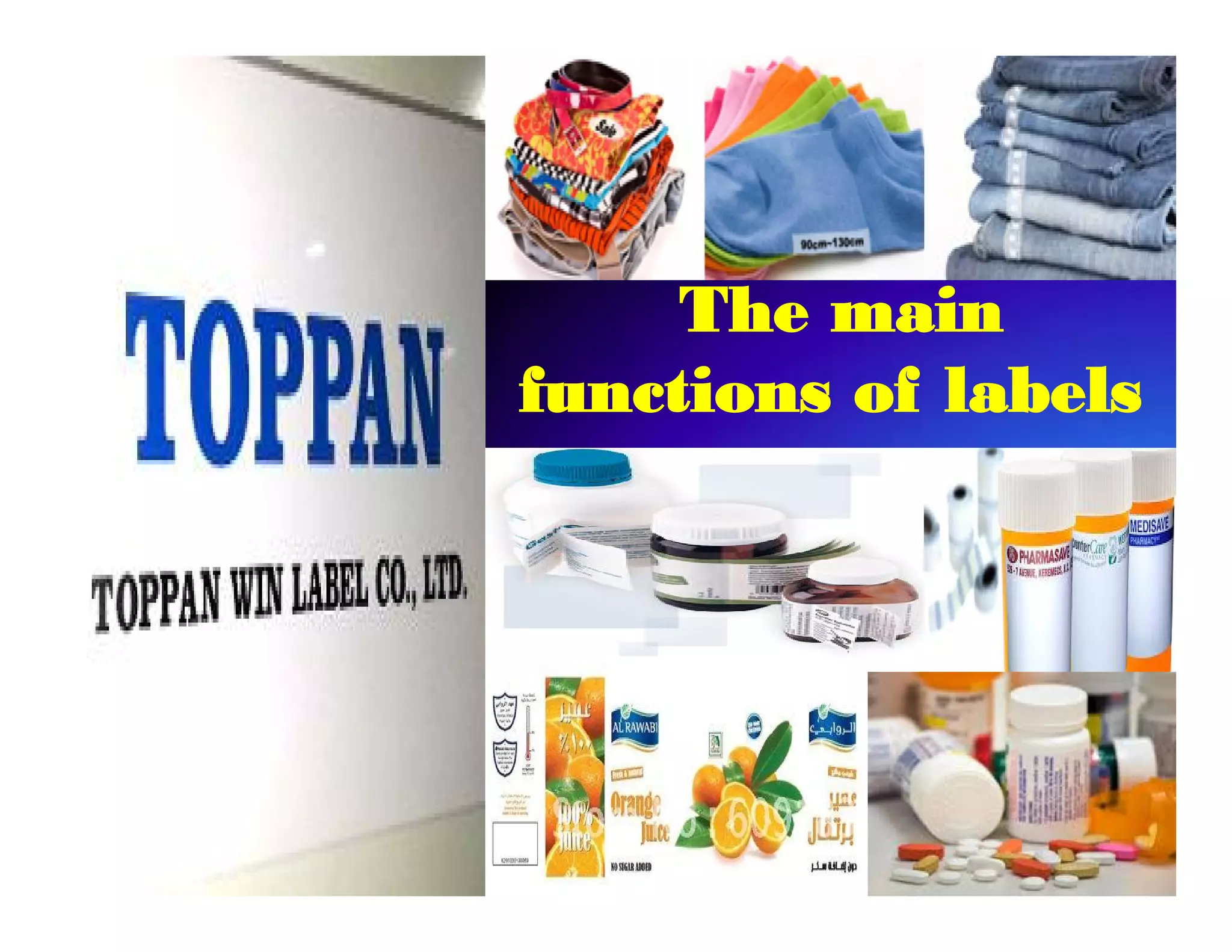 The main functions of labels | PDF | Pharmaceutical Drugs | Medical Health