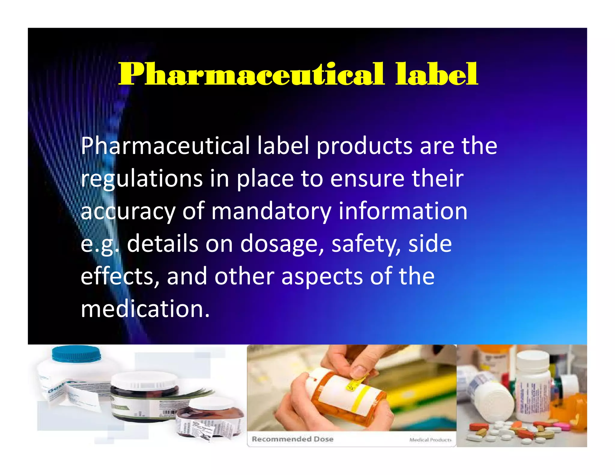 The main functions of labels | PDF | Pharmaceutical Drugs | Medical Health