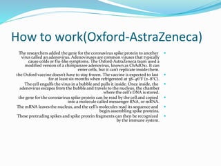 Types of corona vaccine and their effects | PPTX