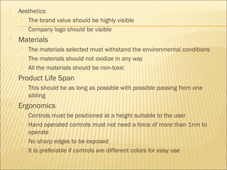The main stages of product design | PPT