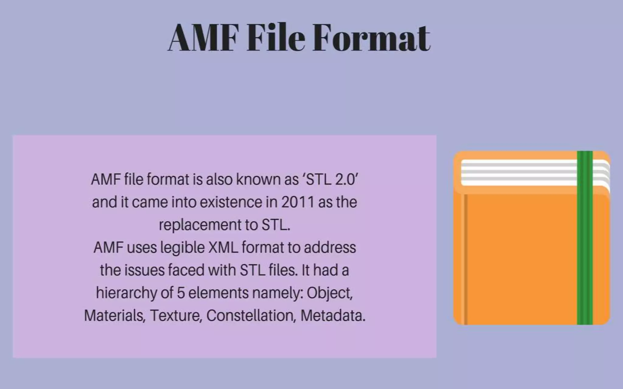 The Major 3D Printing File Formats | PPTX