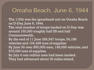 Thomas Dry Howie - The Major of St. Lo | PPT