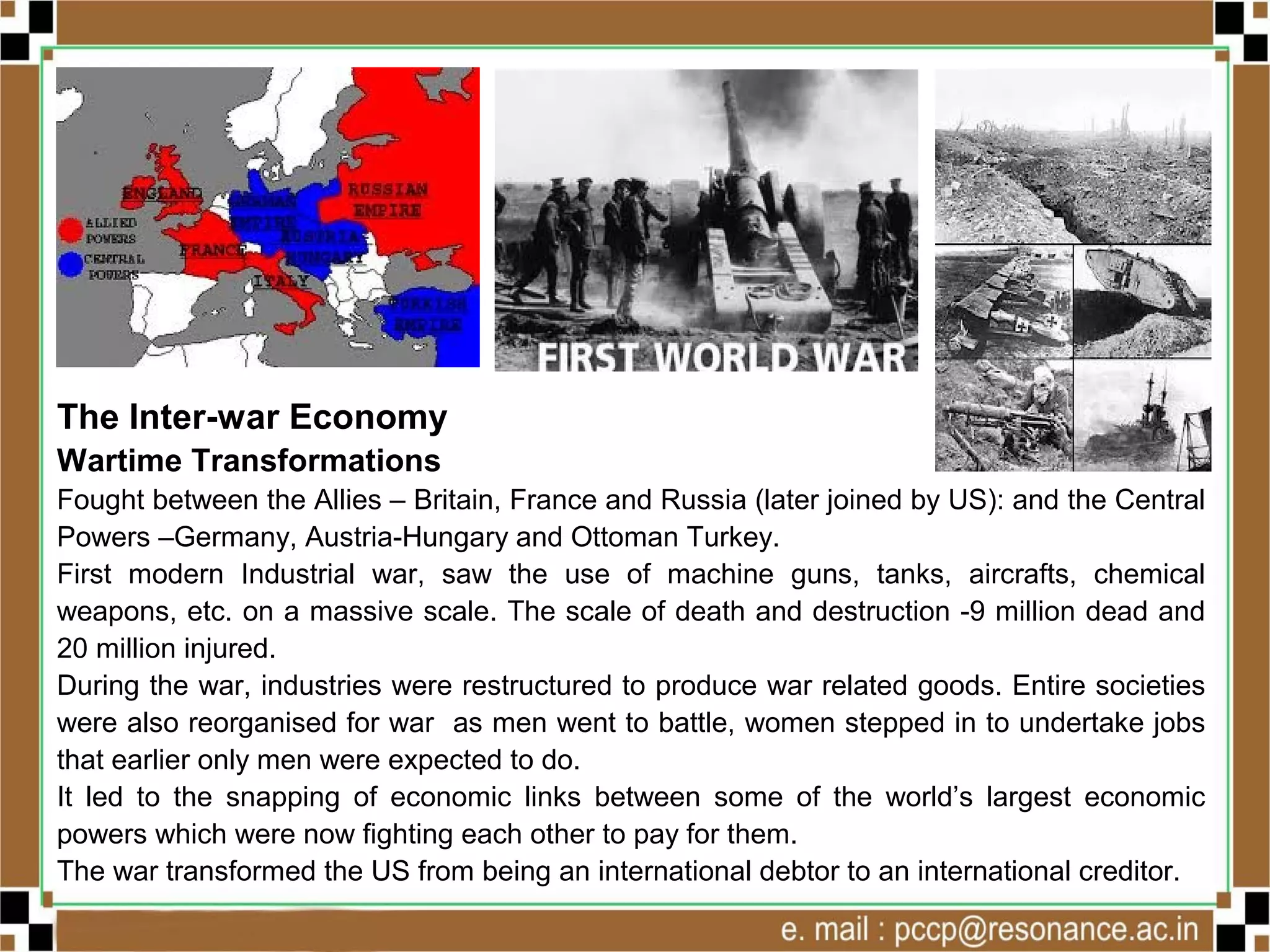 The making of a global world | PPSX