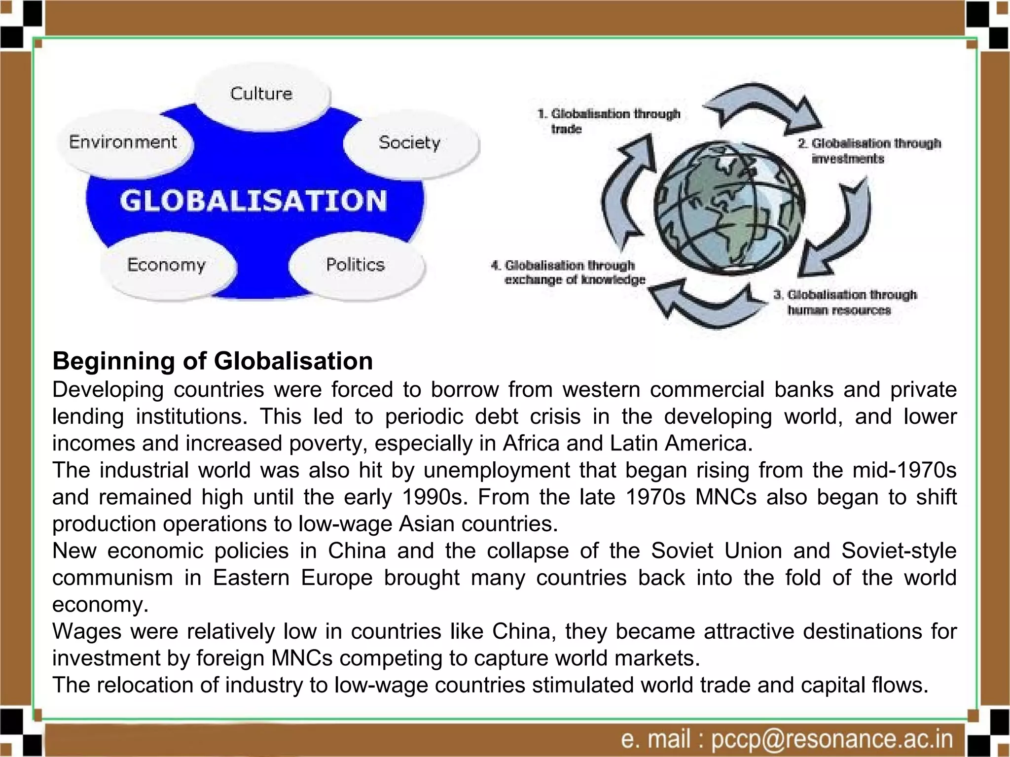 The making of a global world | PPSX