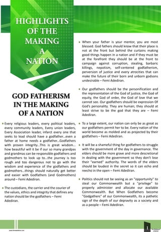 The Making of a Nation | PDF
