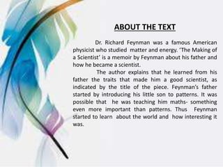 The making of a scientist | PPTX