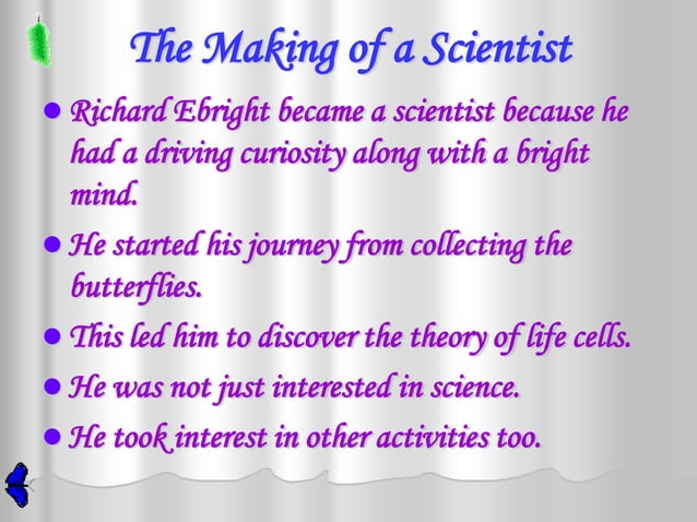 The making of a scientist | PPTX