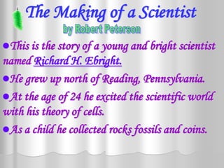 The making of a scientist | PPTX
