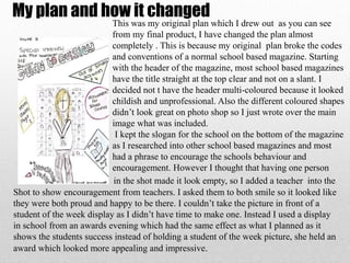 The making of my magazine front cover | PPTX