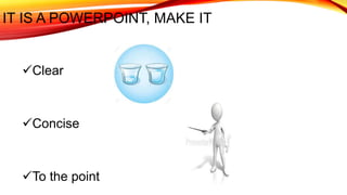 The making of power point slides | PPT