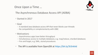 The Making of the Oracle R2DBC Driver and How to Take Your Code from Synchronous to Reactive | PPT