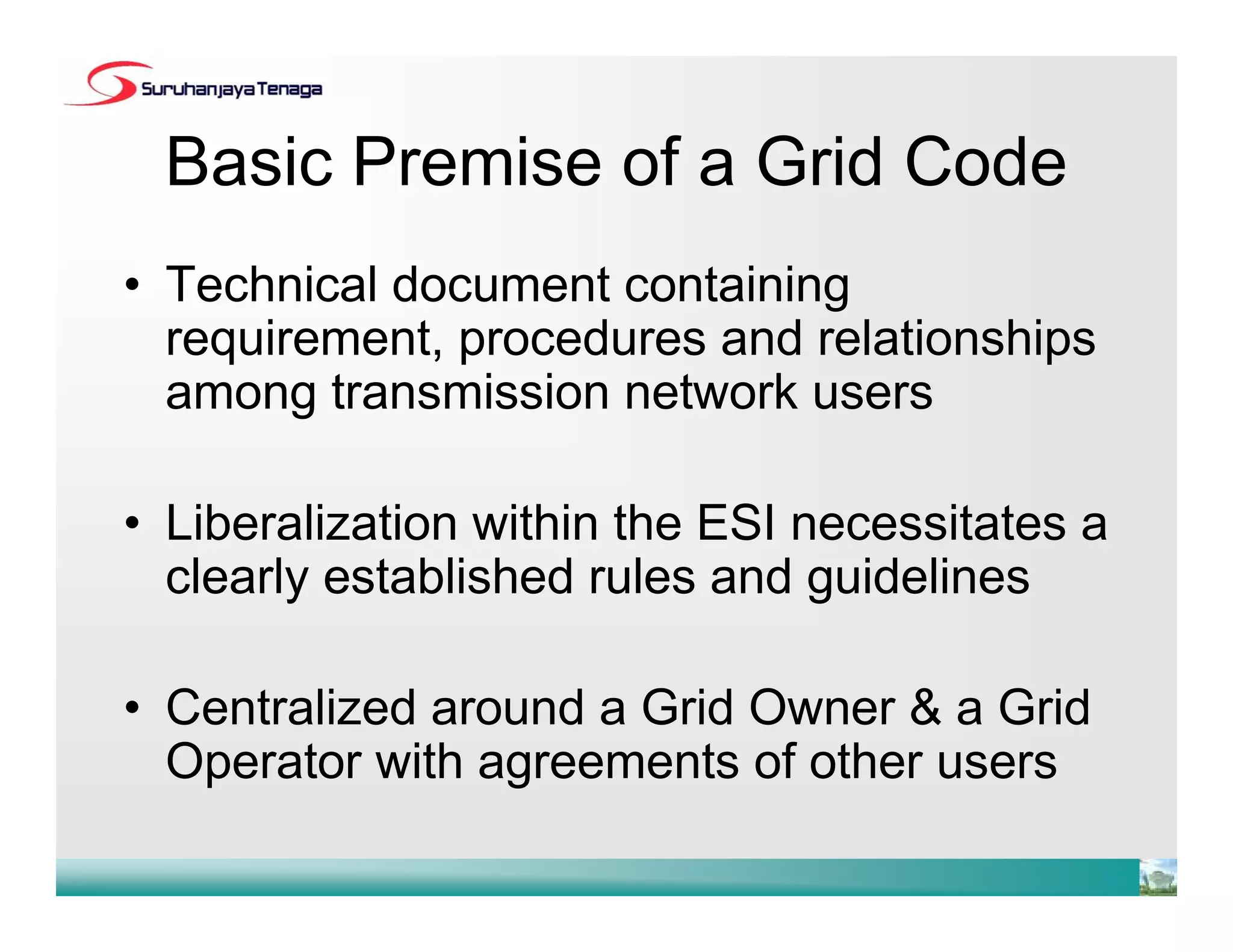 The malaysian grid distribution codes | PDF