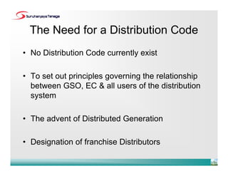 The malaysian grid distribution codes | PDF