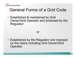 The malaysian grid distribution codes | PDF