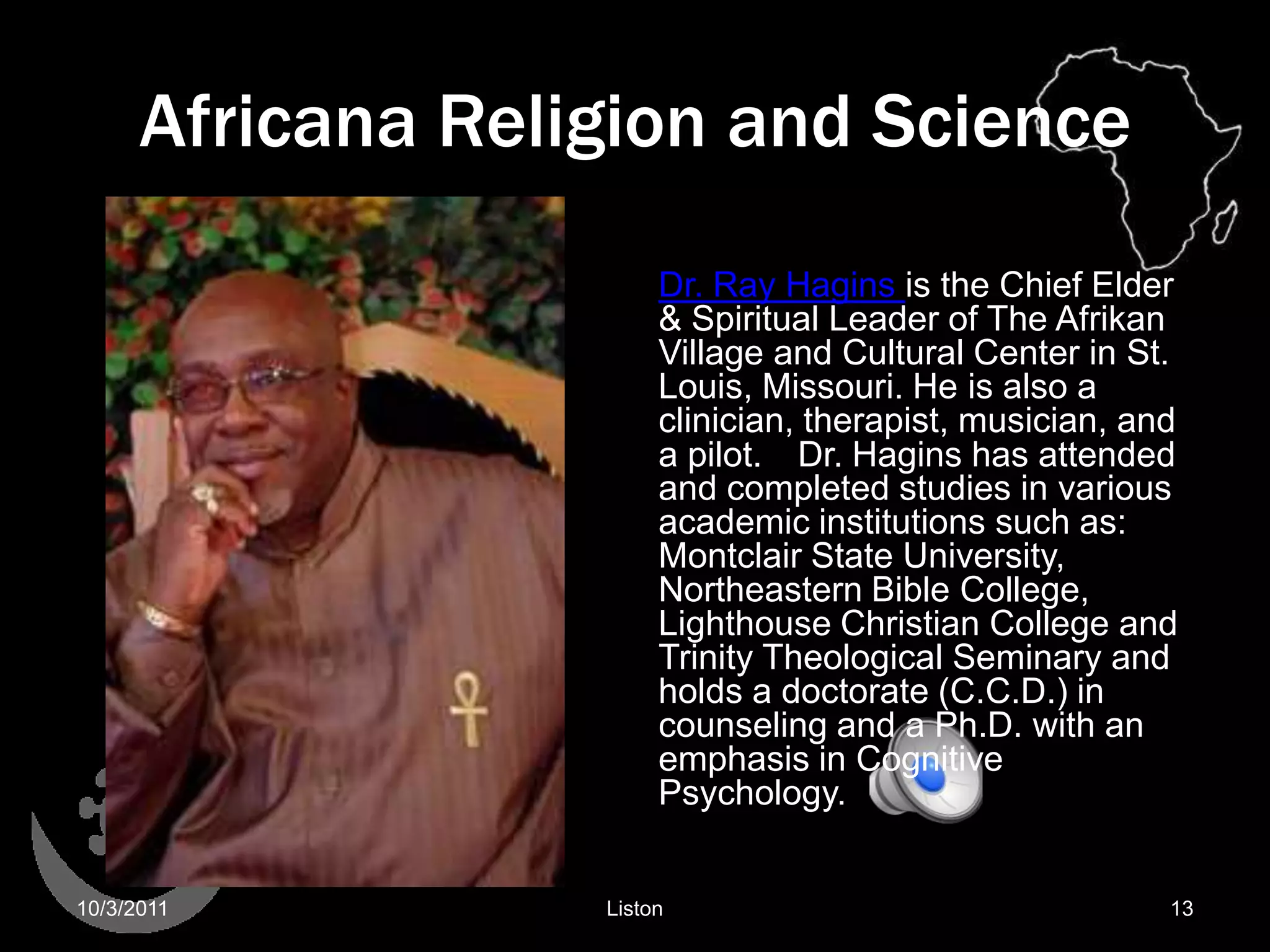 The male female principle in traditional africa | PPTX