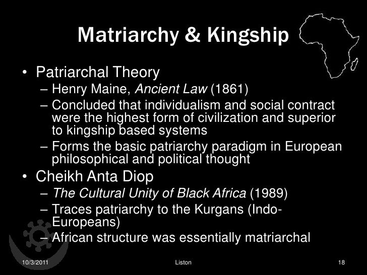 The Male Female Principle In Traditional Africa