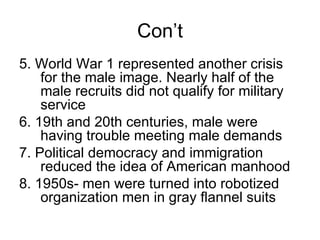The Male Crisis | PPT