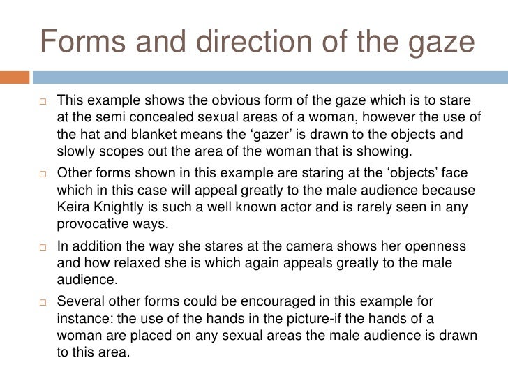The Male Gaze presentation