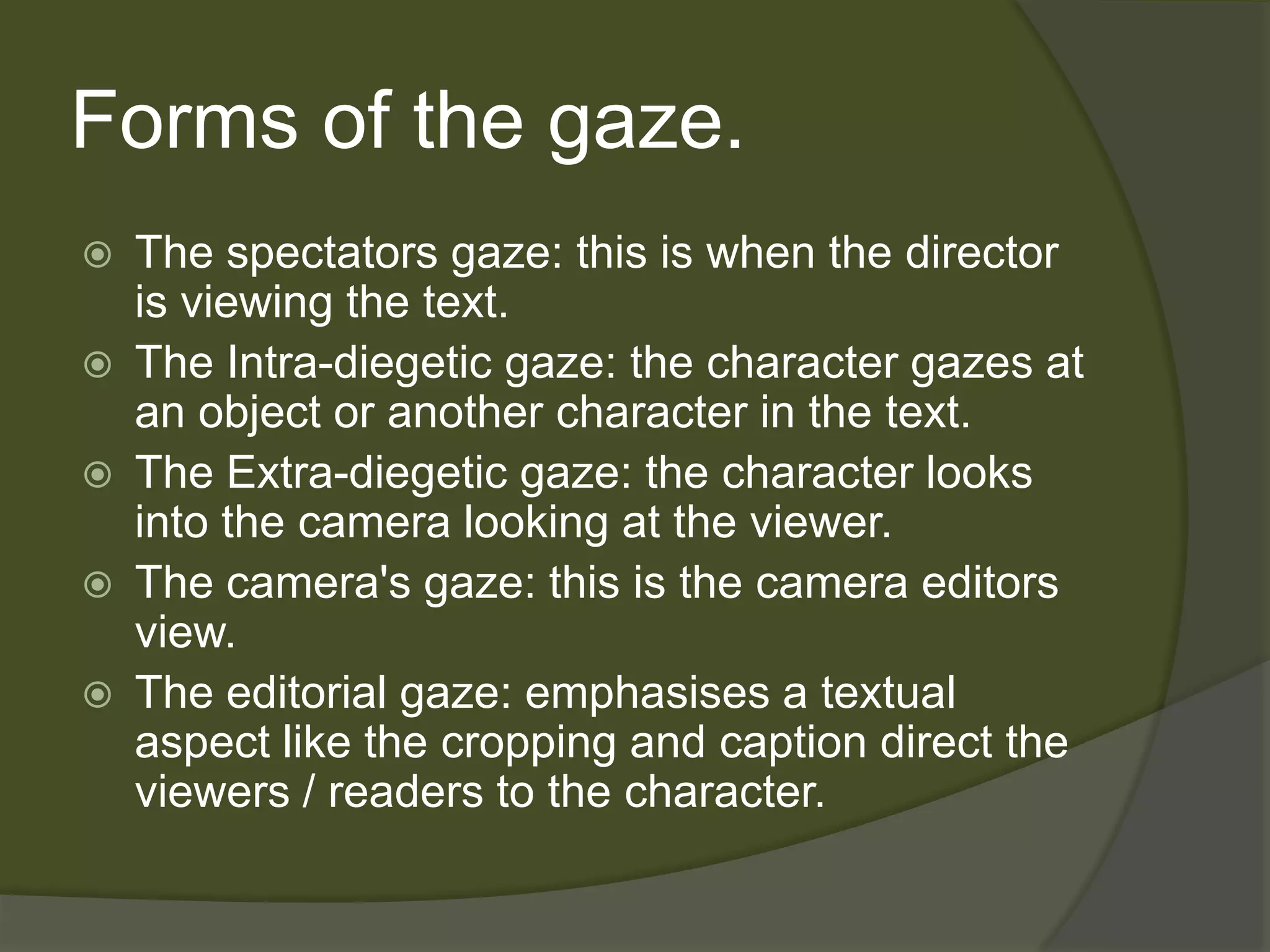 The Male Gaze | PPTX