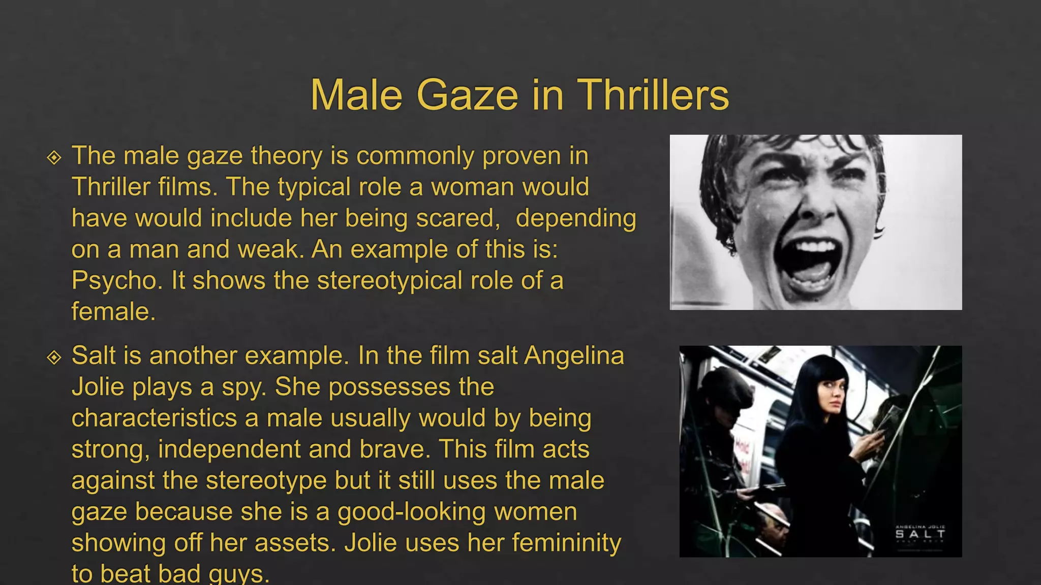 The Male Gaze | PPTX