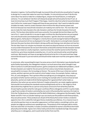 The male gaze in videogames | PDF