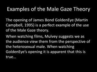 The male gaze powerpoint | PPTX