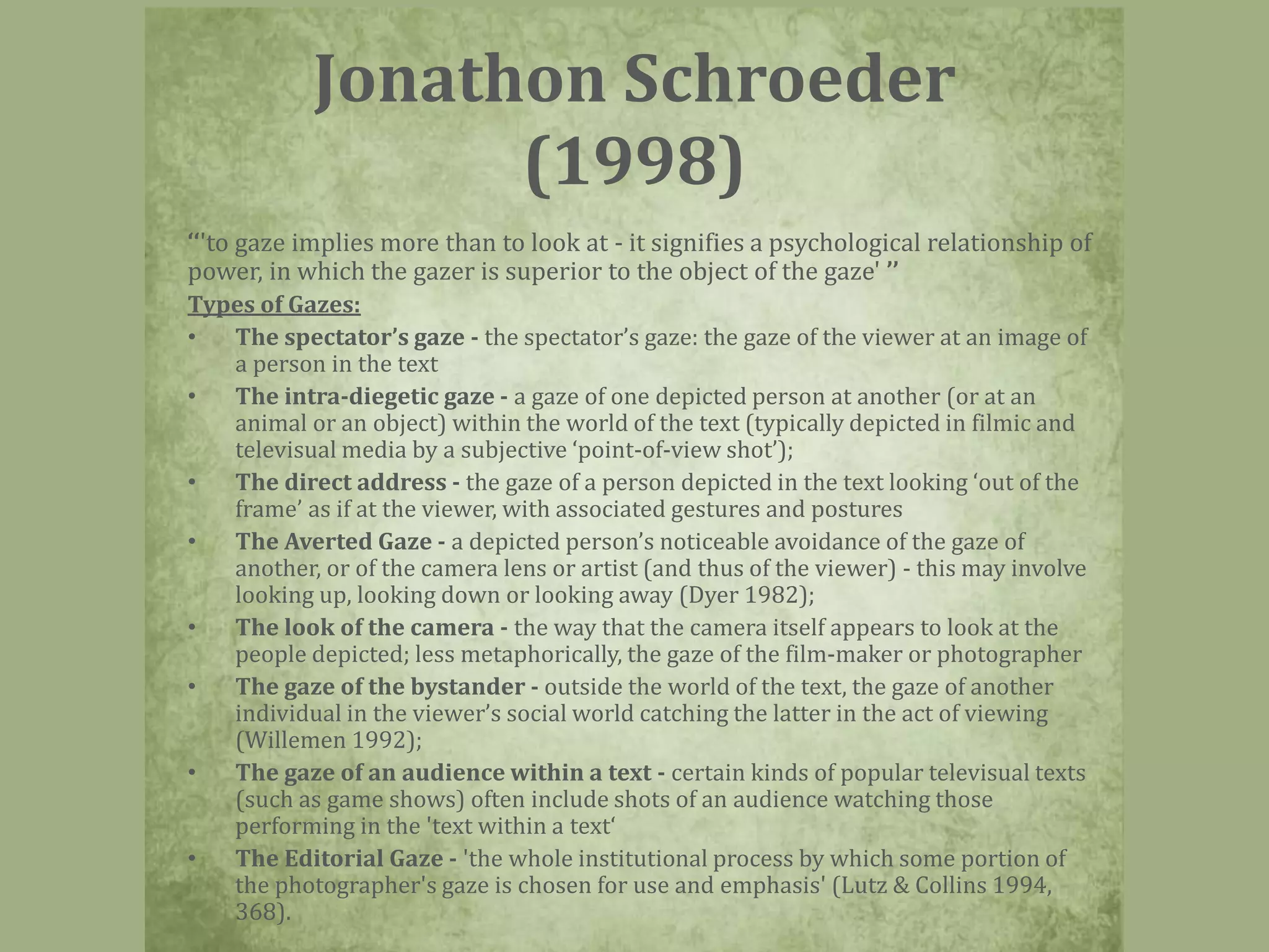 The male gaze theory | PPTX