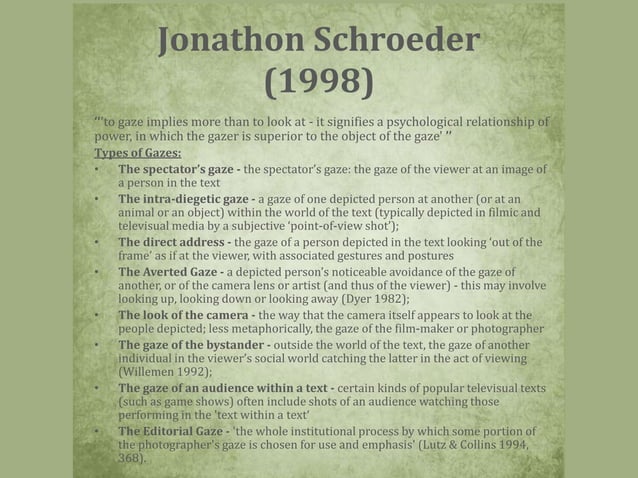 The male gaze theory | PPT