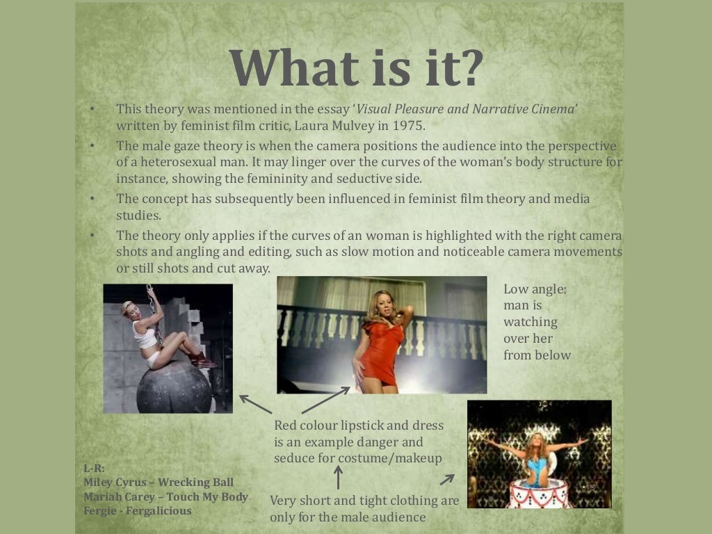 The Male Gaze Theory The Male Gaze Theory