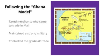 The Mali Empire and Mansa Musa's Emergence | PPTX