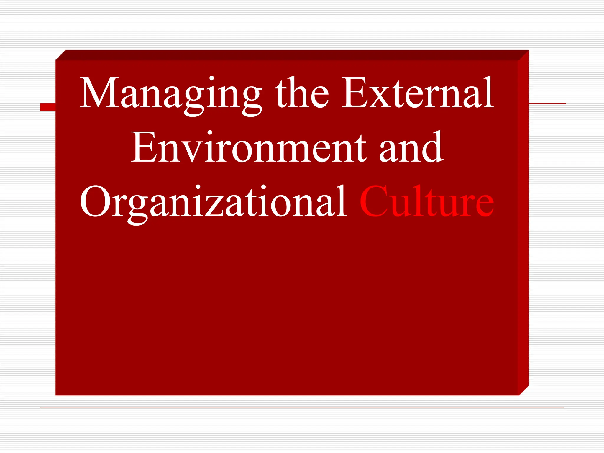The Management Environment and their aspectsppt.ppt