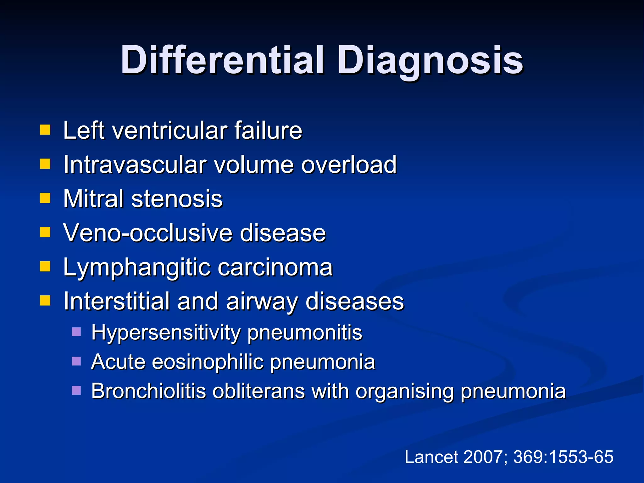 The management of acute respiratory distress syndrome | PPT