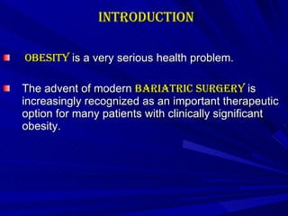 The Management Of Obesity | PPT