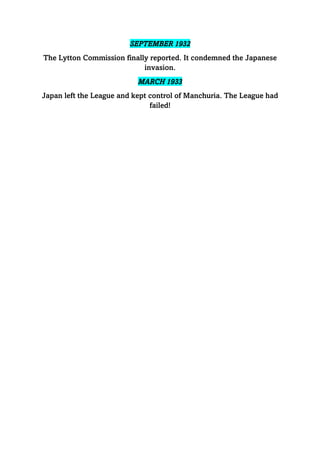 ULTRA REVISION: MANCHURIA 1931 | PDF