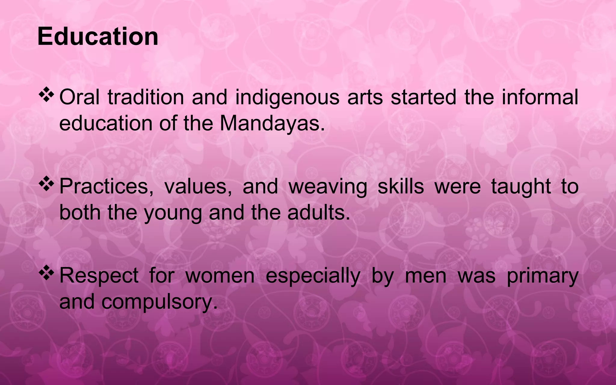 The mandaya of davao oriental | PPT