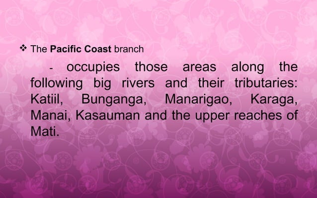 The mandaya of davao oriental | PPT | Zoos & Aquariums | Attractions