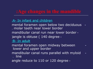Anatomy of The mandible | PPT