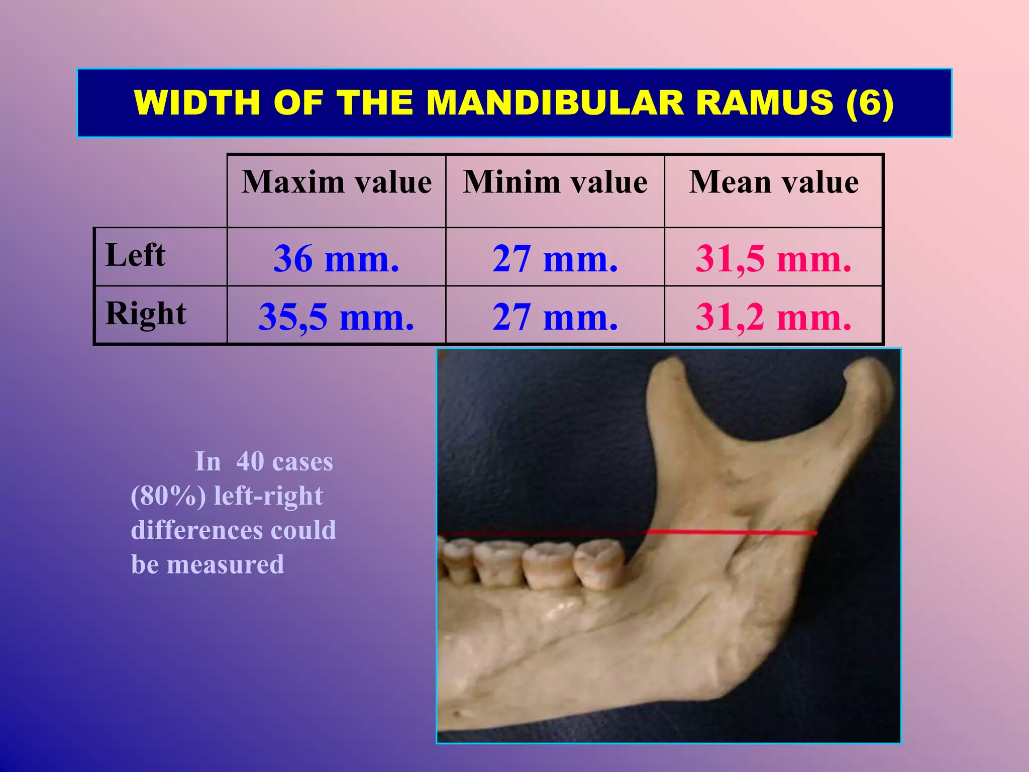 The mandibular foramen - role of its position in block anaesthesia .ppt ...