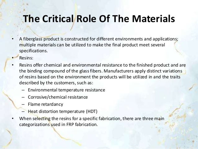 Basics of Polyester resin for FRP | PPTX