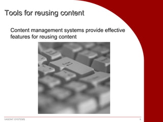The Many Faces of Content Reuse | PPT