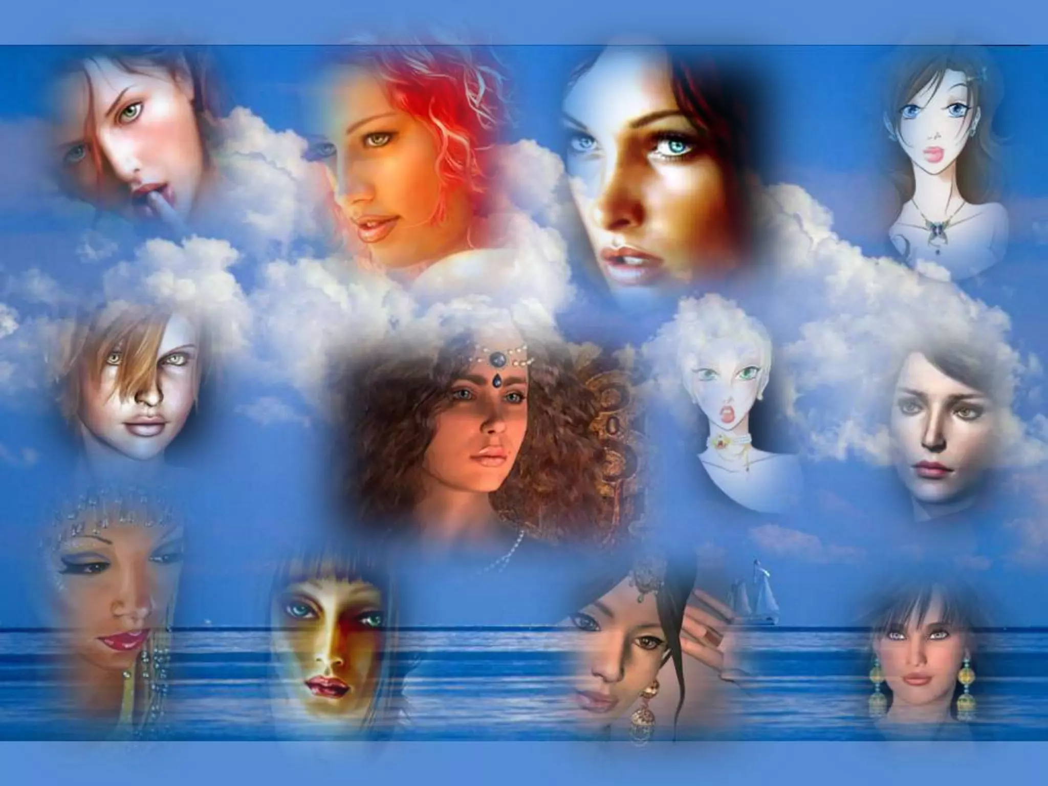 The Many Faces(Phases) Of Eve~Neele Neele Ambar (Blue,Blue Sky) | PPT