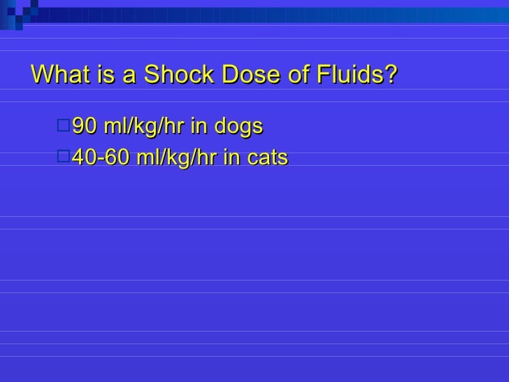 The Many Faces Of Shock