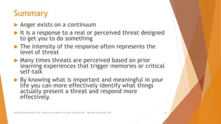 The Many Facets of Anger | PPTX