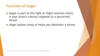 The Many Facets of Anger | PPTX
