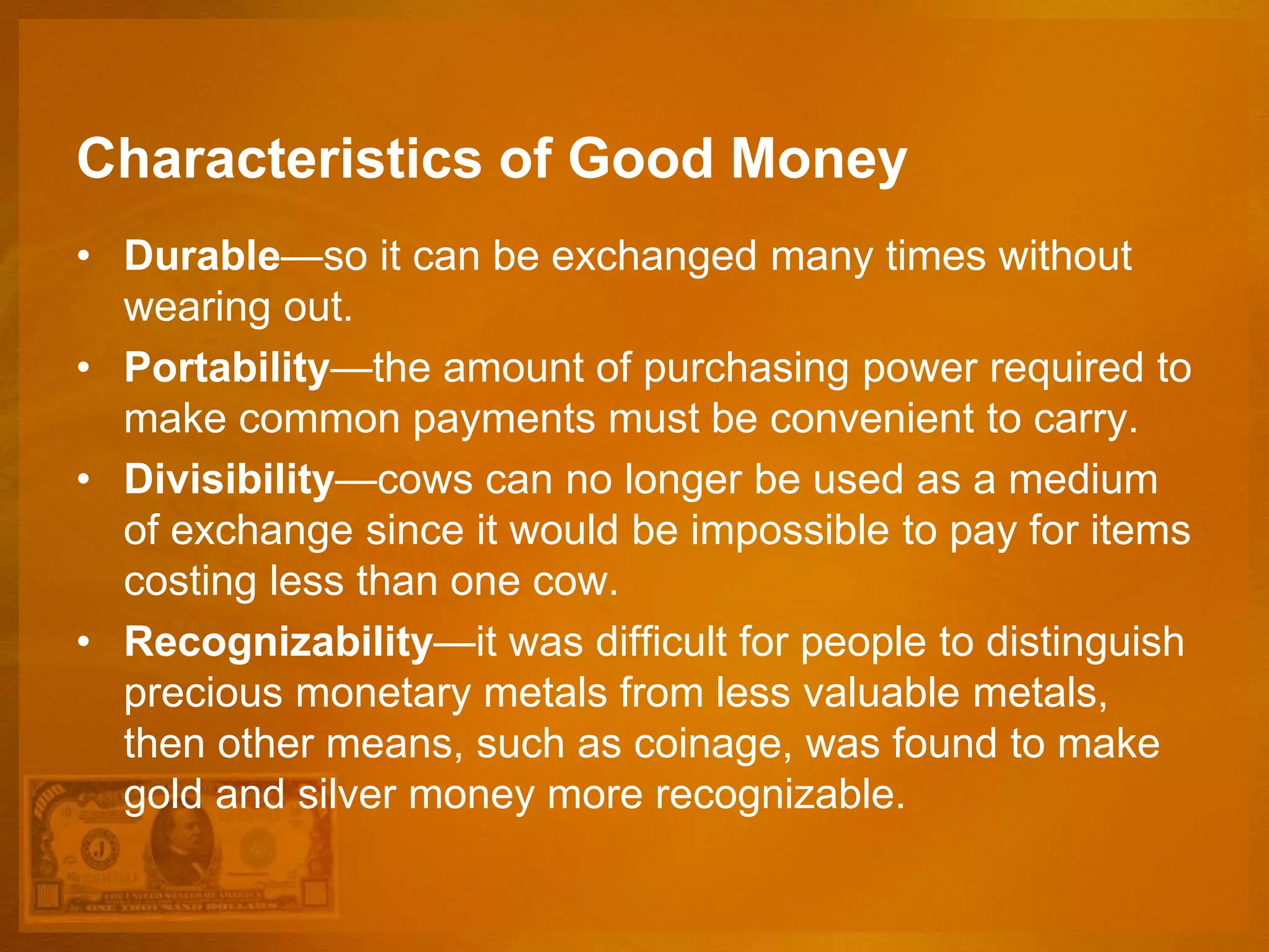 The Many Forms of Money | PPTX