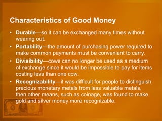 The Many Forms of Money | PPTX